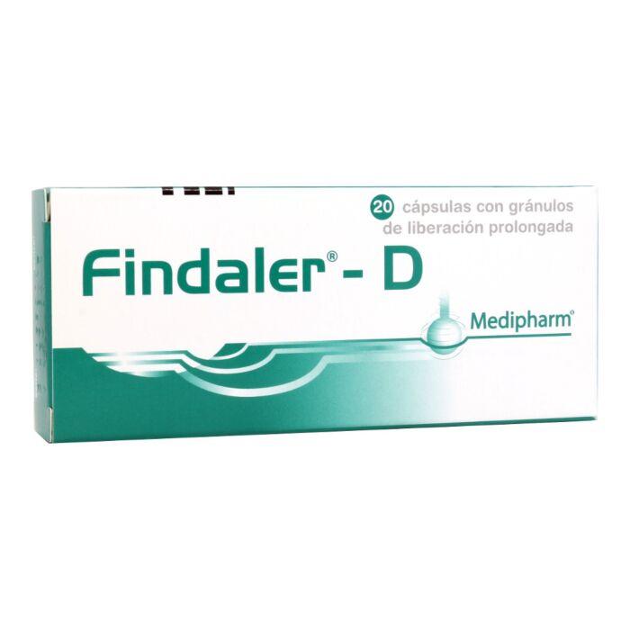 Findaler-D Cápsulas con Gránulos de Liberación Prolongada | Farmacias ...