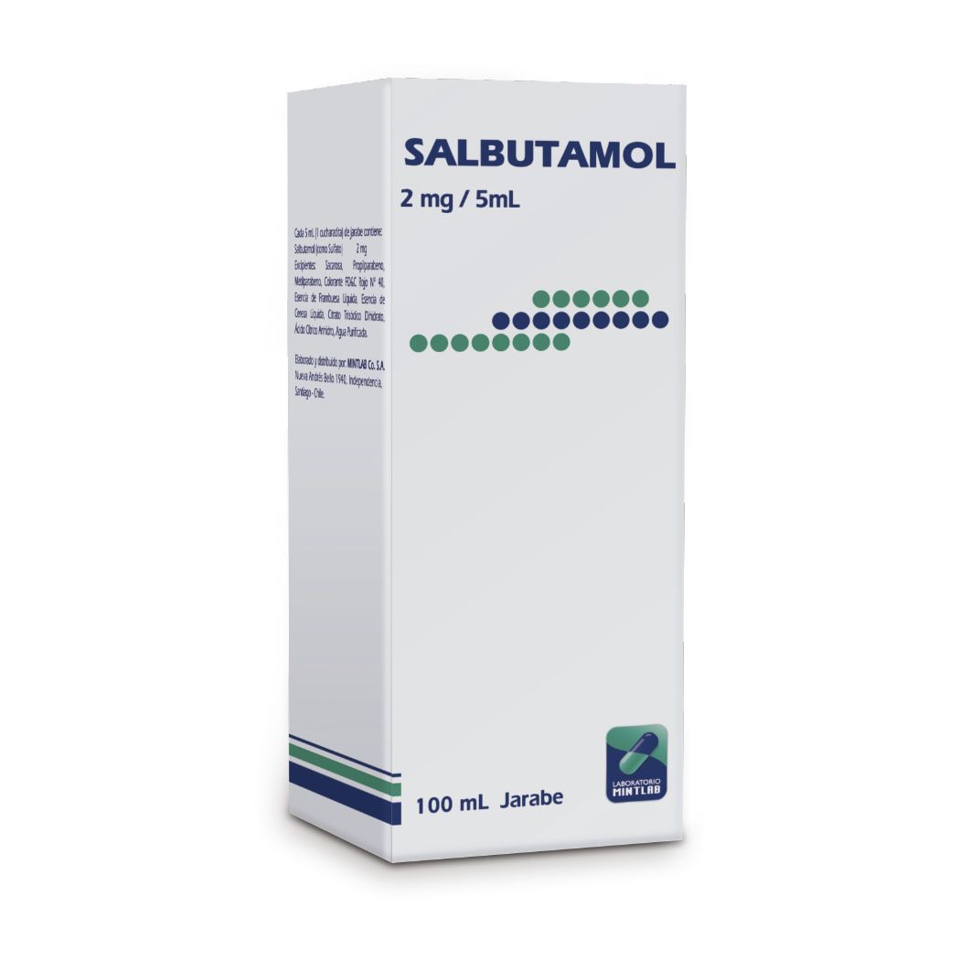 Salbutamol Jarabe 2mg/5ml | Farmacias Curie - Envíos a todo Chile
