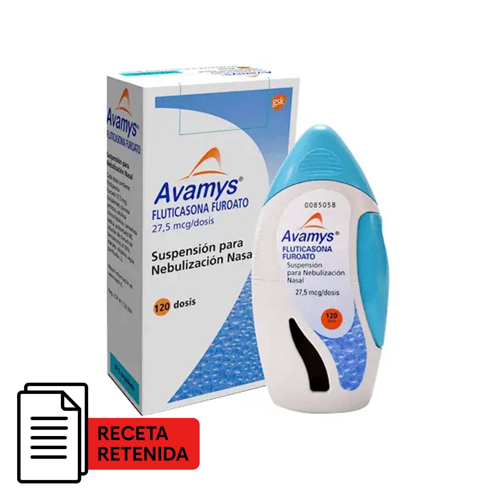 Avamys Suspensión Nasal 27,5mcg | Farmacias Curie - Tu mejor opción